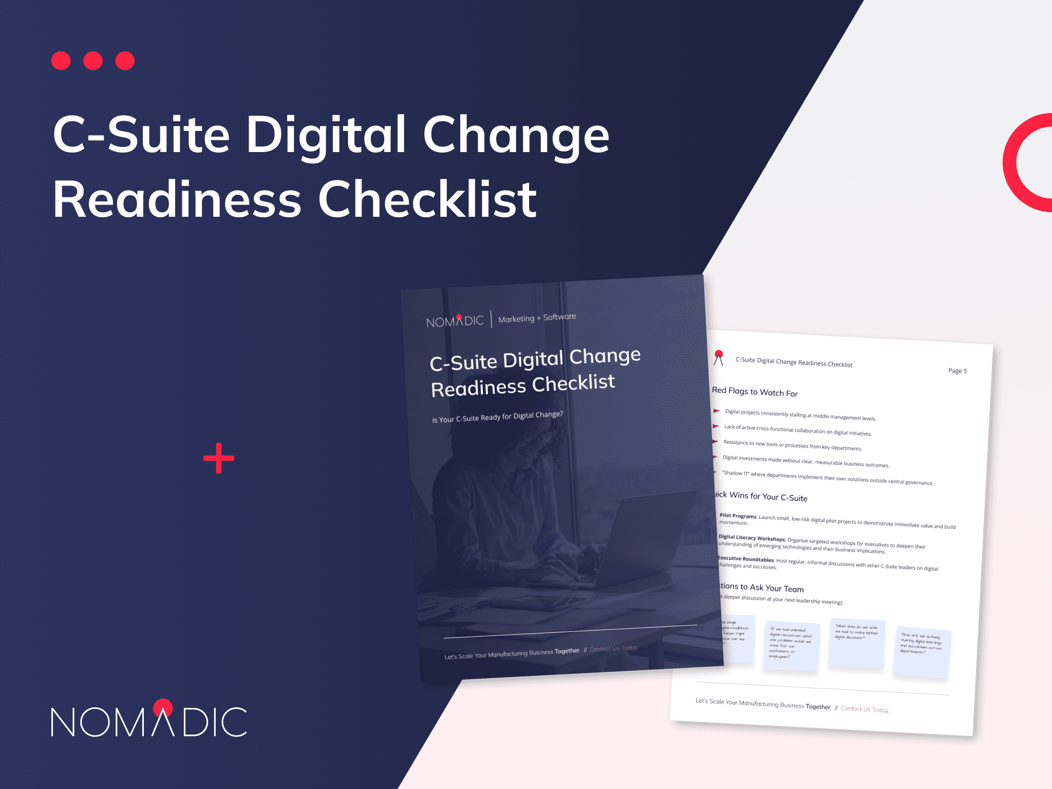 C-Suite Digital Change Readiness Checklist | Nomadic Marketing + Software