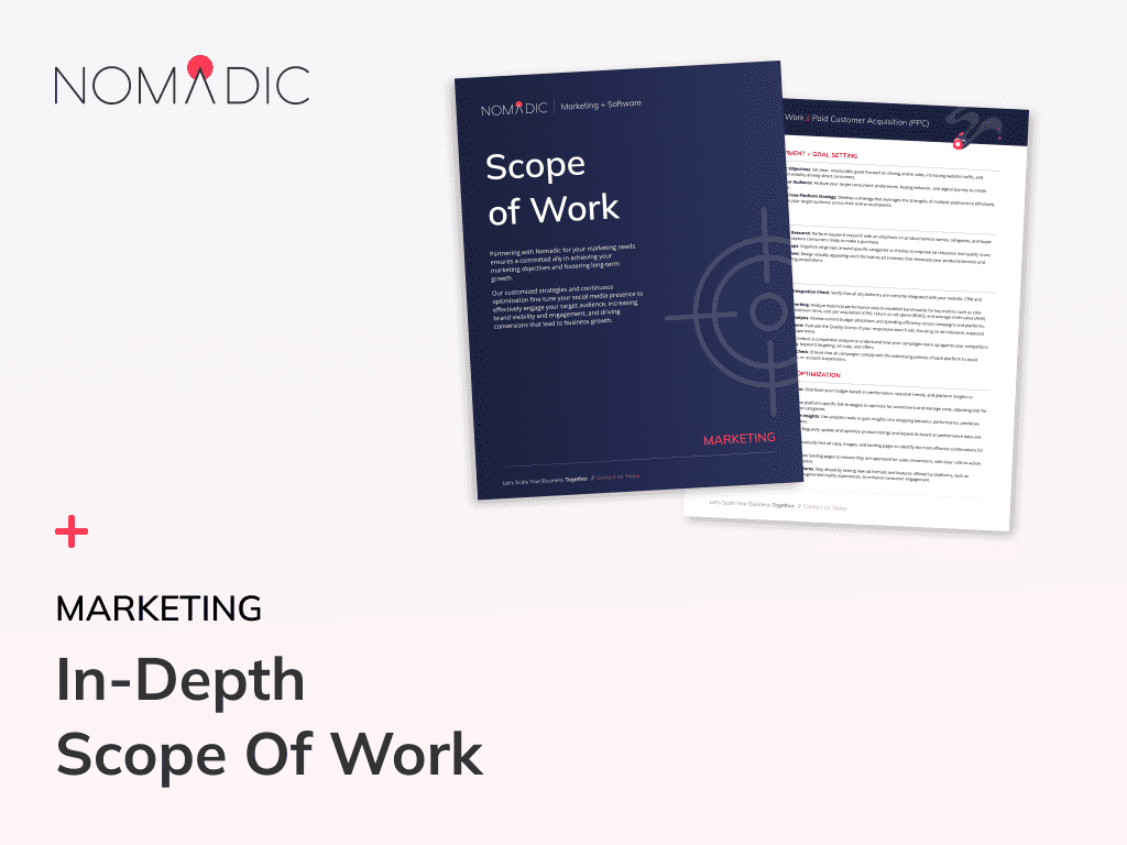 Marketing SOW | Nomadic Marketing + Software
